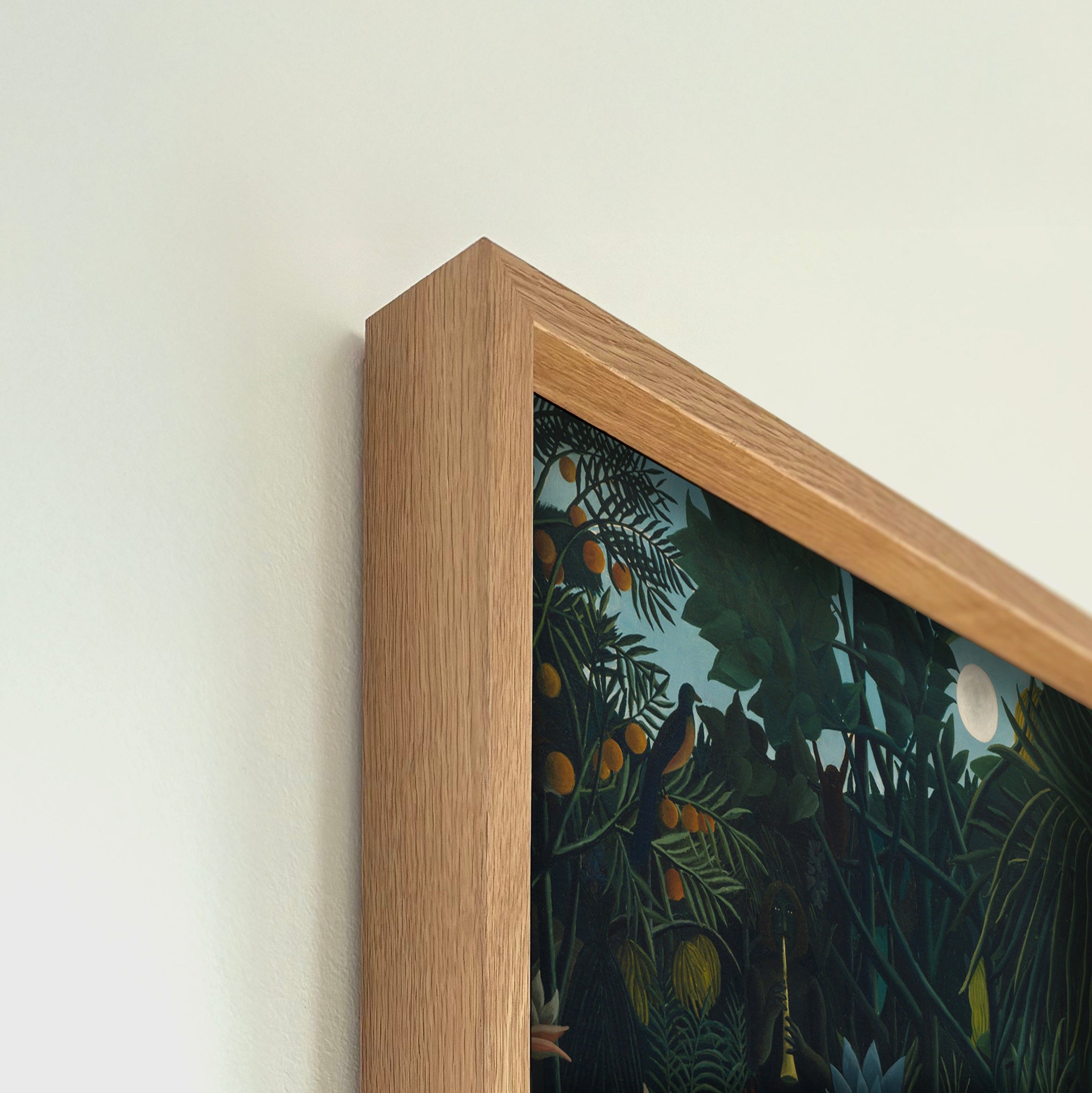 Mid Century Hardwood Bezel for The Frame TV – A.V. valance.